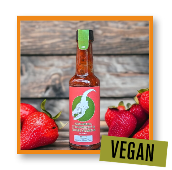 DevilDog Habanero, Strawberry & Lemon Verbena Hot Sauce – On The Eighth Day