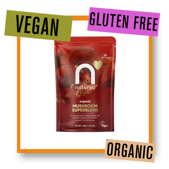 Naturya Organic Mushroom Superblend – On The Eighth Day