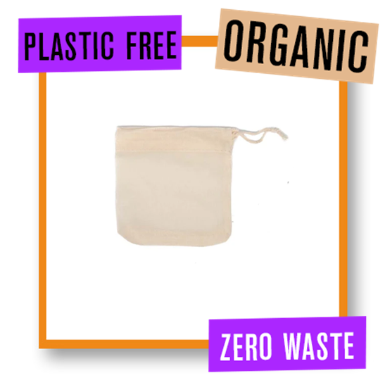 Ah Table Reusable Organic Cotton Tea Bags 5 pack – On The Eighth Day