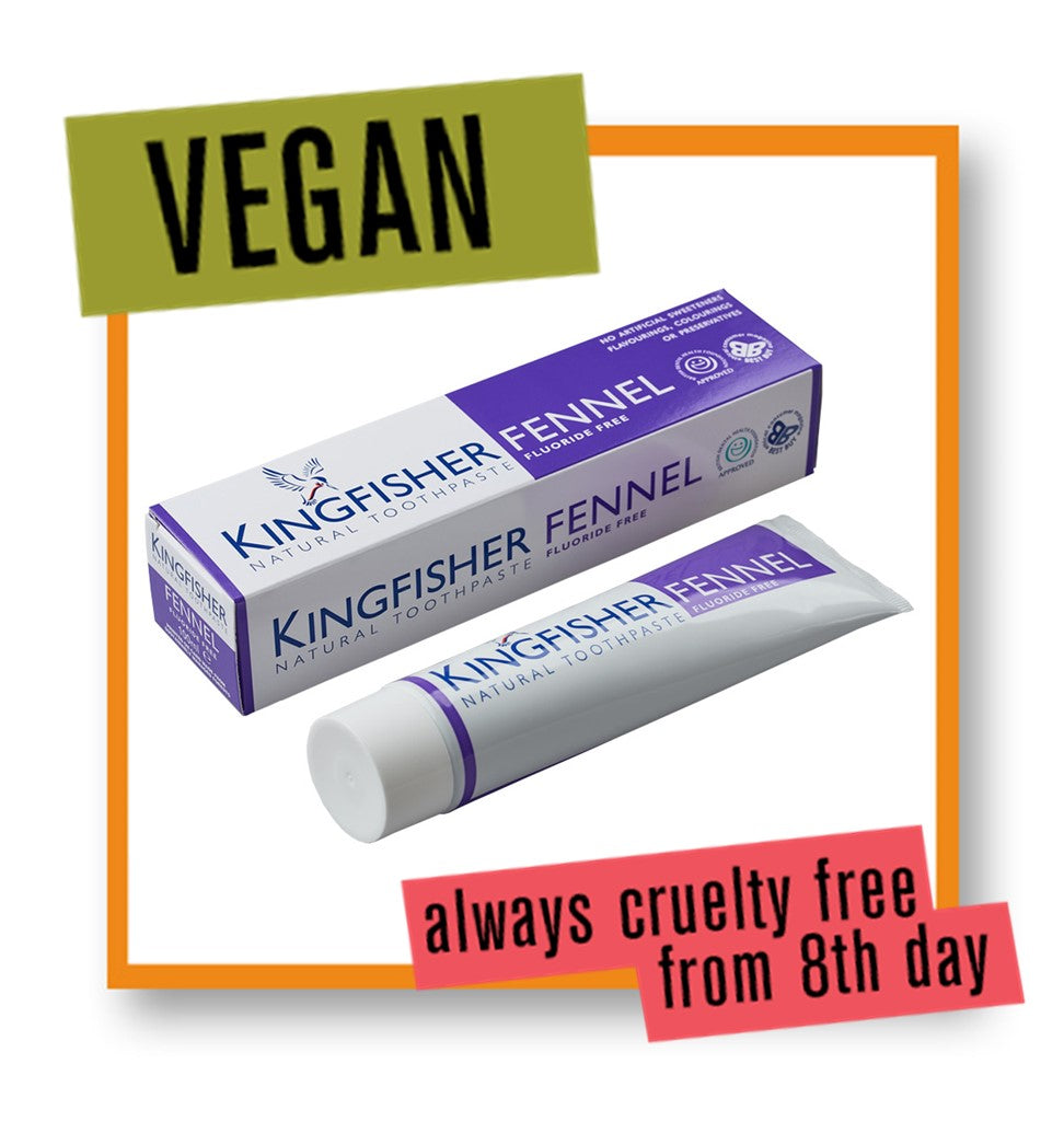 Kingfisher Fennel Fluoride Free Toothpaste – On The Eighth Day
